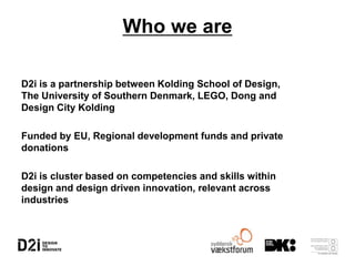 TCI2013 The Danish Design Cluster | PPTX