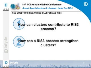 TCI2013 Smart specialisation and clusters - tools for RIS3 | PPT