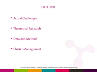 TCI 2014 Cluster Management in China | PPT