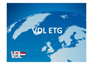 TCI 2016 General introduction VDL EGT | PDF