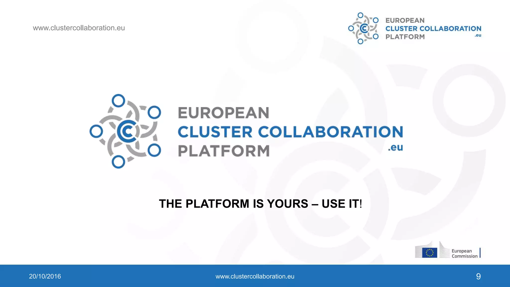 TCI 2016 ECCP: The platform connecting clusters | PPTX | Cloud ...