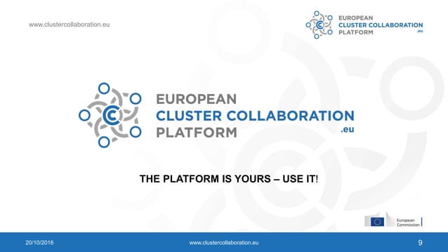 TCI 2016 ECCP: The platform connecting clusters | PPTX | Cloud ...