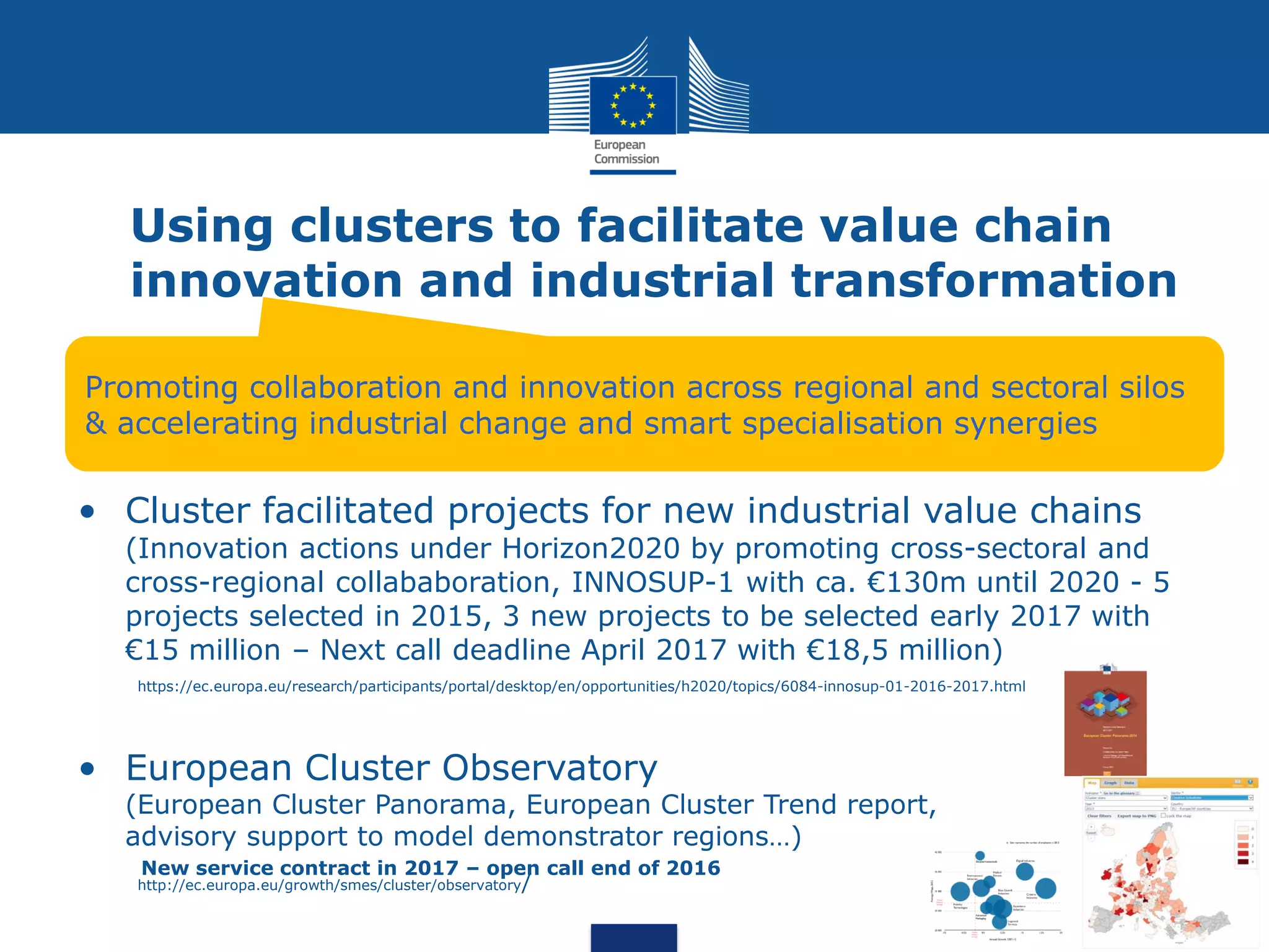 TCI 2016 European Cluster Strategy for growth | PDF