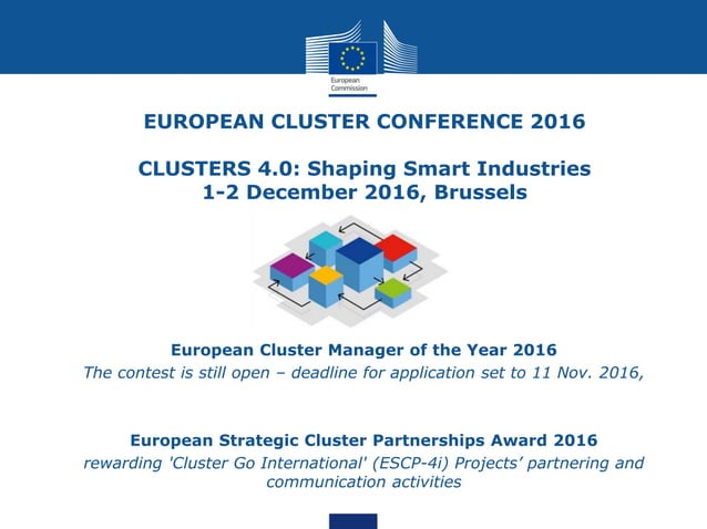 TCI 2016 European Cluster Strategy for growth | PDF