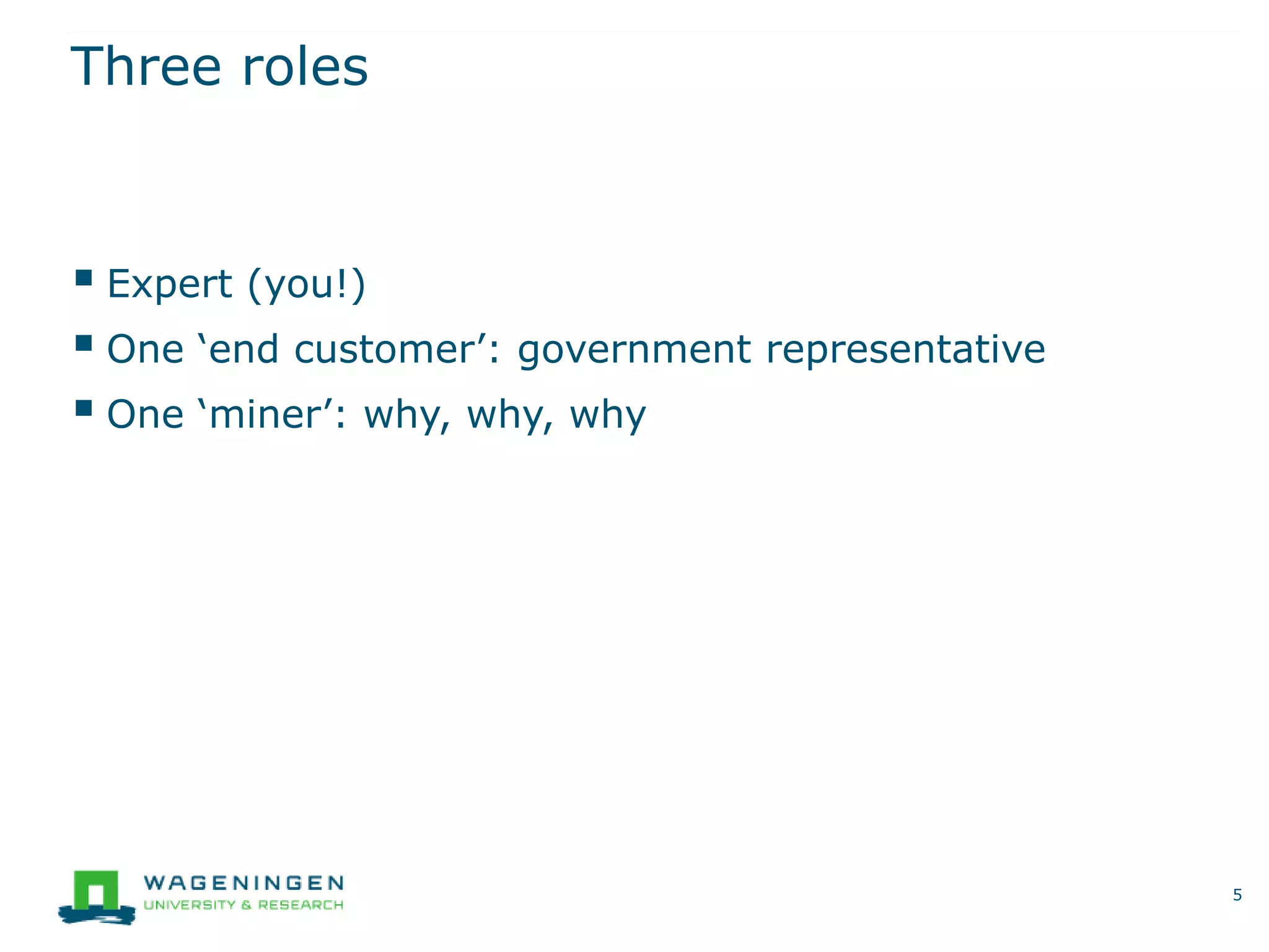 TCI 2016 Brown paper session | PPT