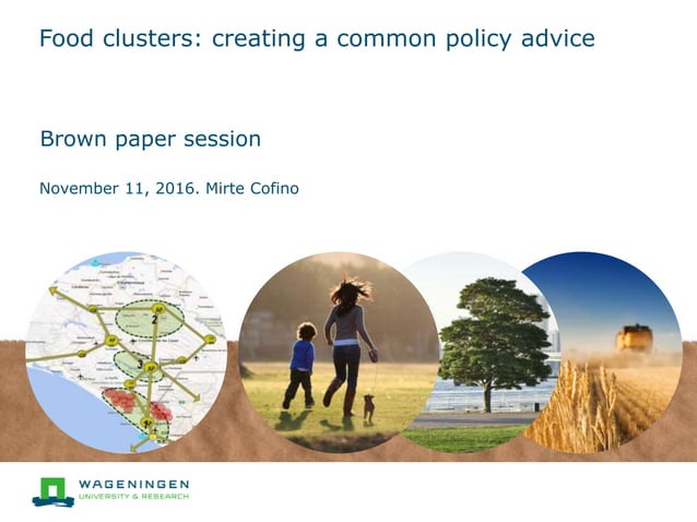 TCI 2016 Brown paper session | PPT