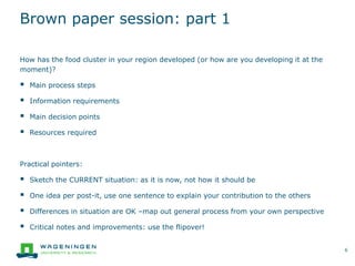 TCI 2016 Brown paper session | PPT