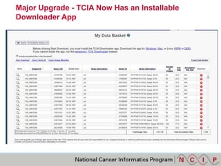 TCIA Software Improvements | PPTX