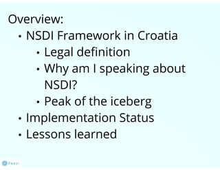 NSDI Lessons learned | PDF
