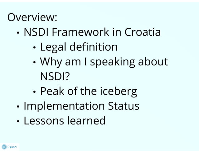 NSDI Lessons learned | PPT