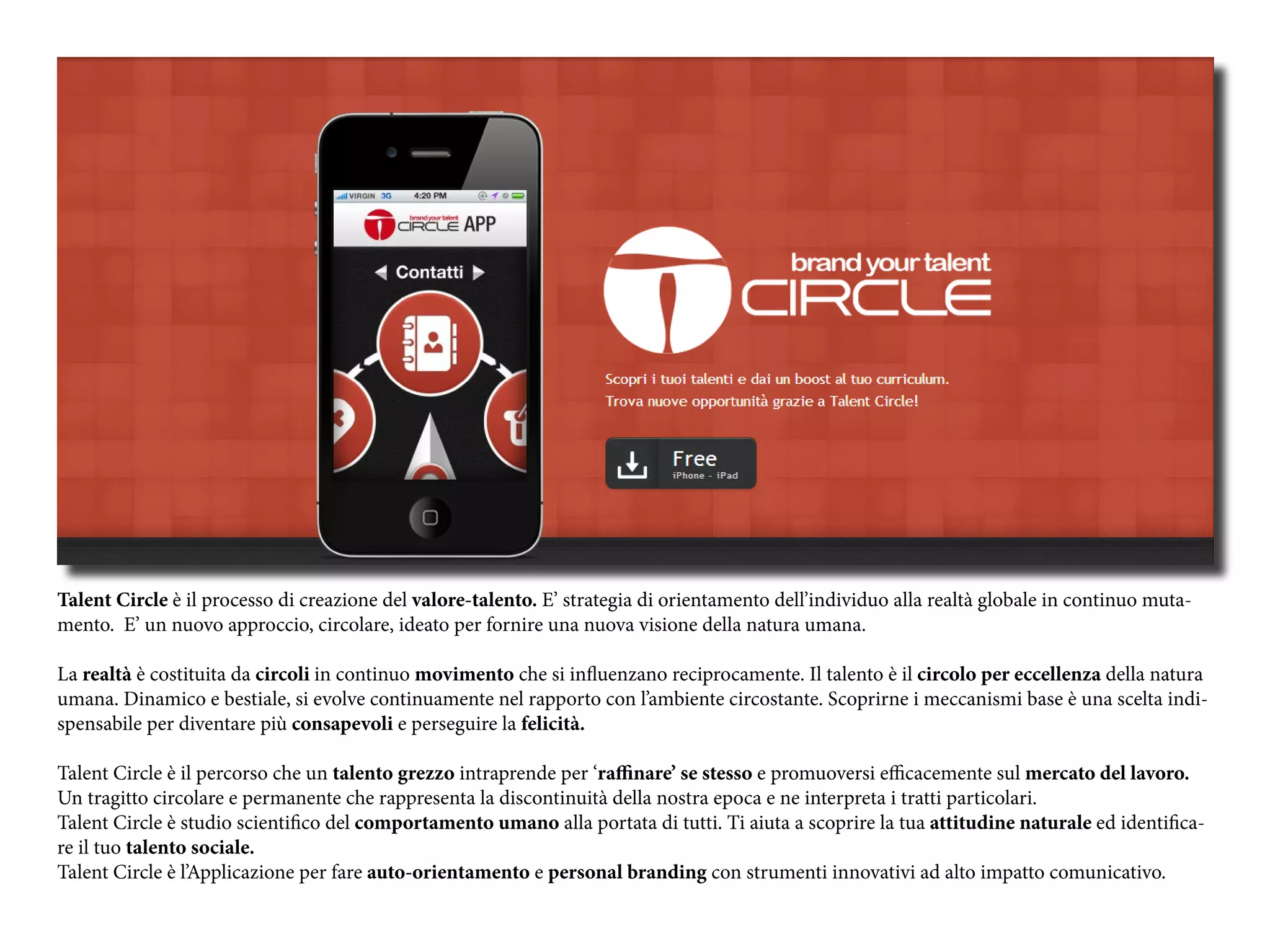 Talent Circle Brochure | PDF