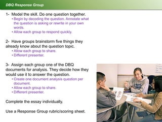 Tci Webinar Documents and DBQs | PPTX