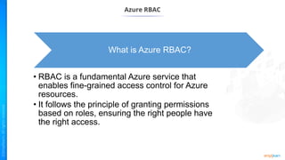 Design for Azure RBAC access controls in | PPTX