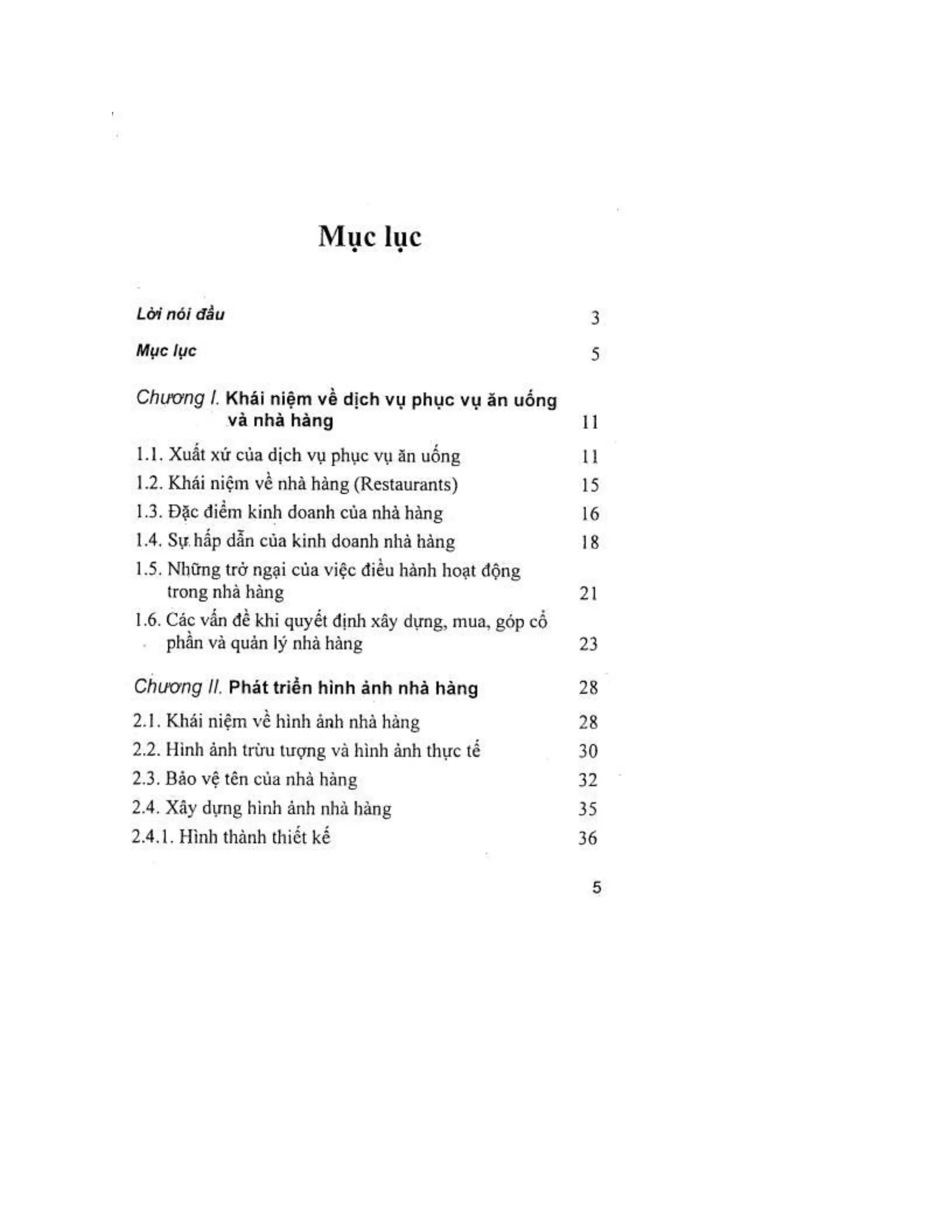 Tổ chức kinh doanh nhà hàng - PGS.TS Trịnh Xuân Dũng | PDF