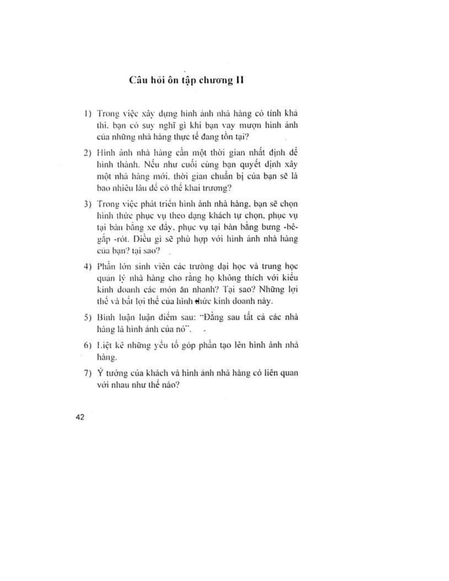 Tổ chức kinh doanh nhà hàng - PGS.TS Trịnh Xuân Dũng | PDF