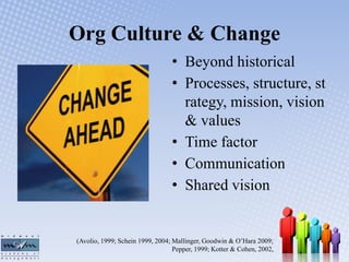 Transformational Culture Leadership | PPTX