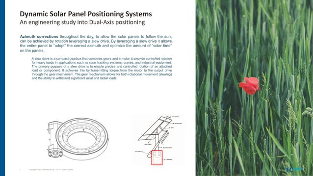 TClab Dynamic Solar Panel Positioning Systems | PDF