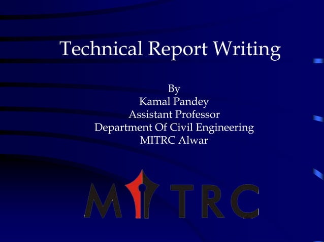TC LAB Technical Writing PPT.ppt