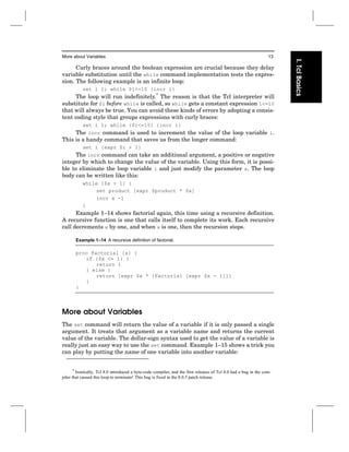 the tcl introduction commands for beginners | PDF | Free Download