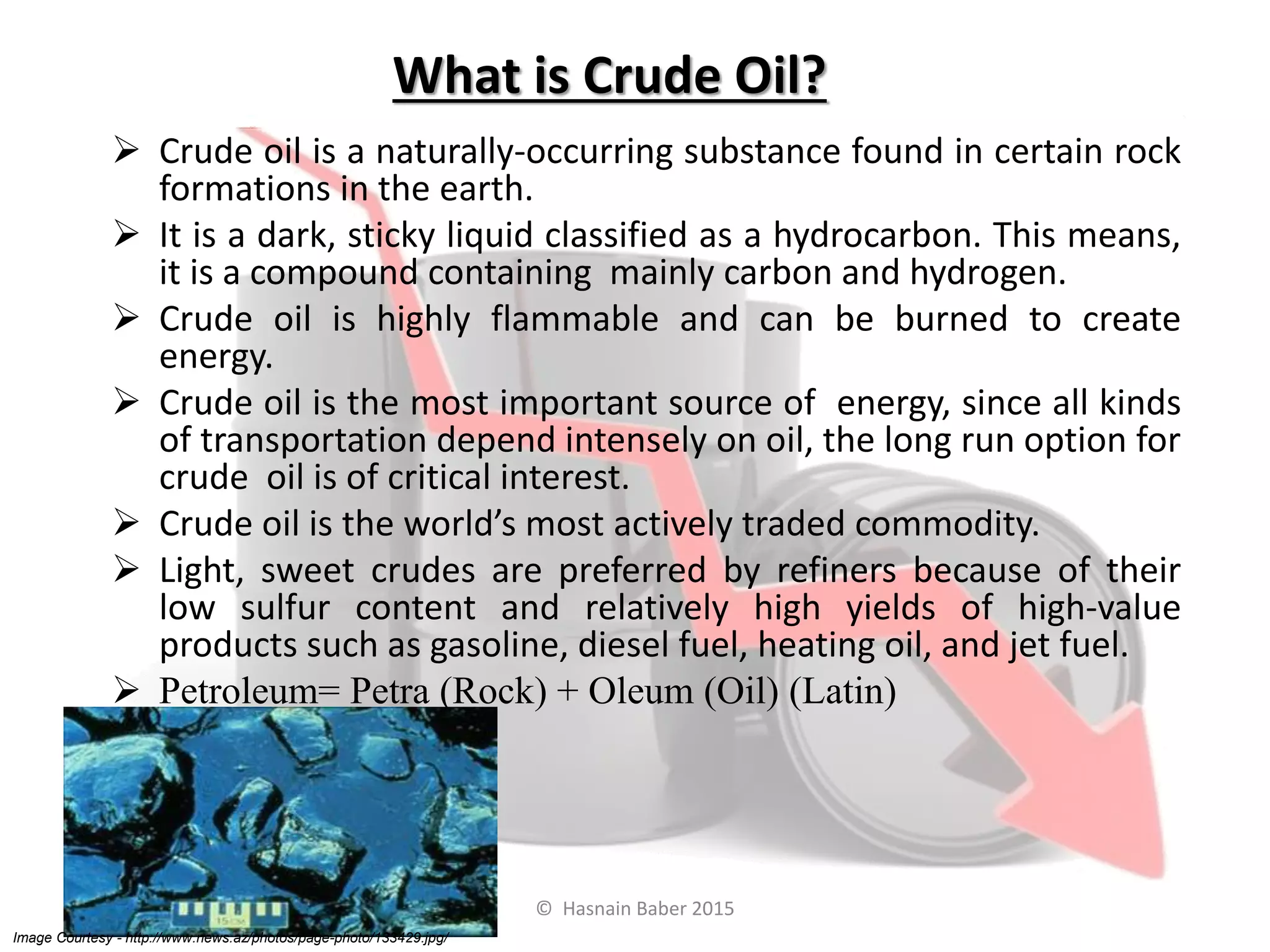 CRUDE OIL PRICES:WHY ARE THEY FALLING AND ITS IMPACT ON WORLD ECONOMY ...