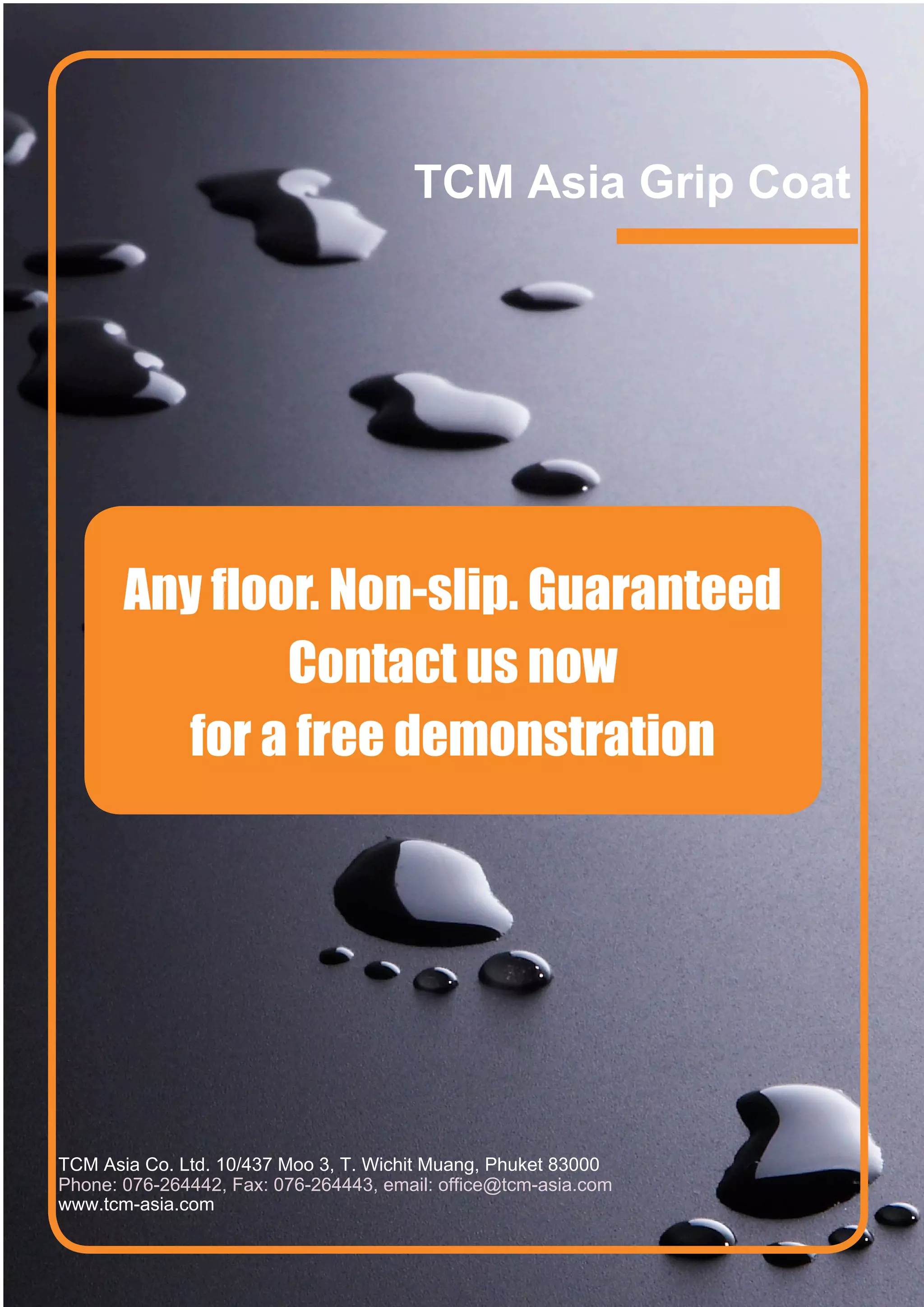 TCM Asia Grip Coat | PDF