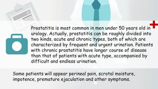 TCM: How To Treat Chronic Prostatitis | PPT