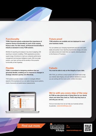 TCM introductory brochure | PDF