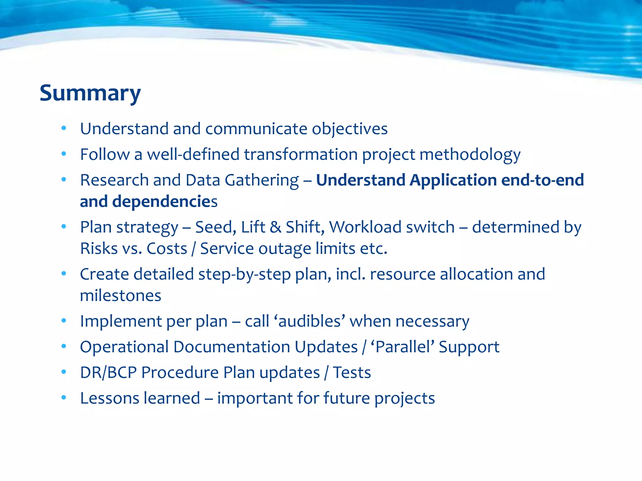 IT Service Transformations | PDF