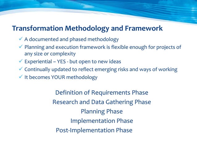 IT Service Transformations | PDF