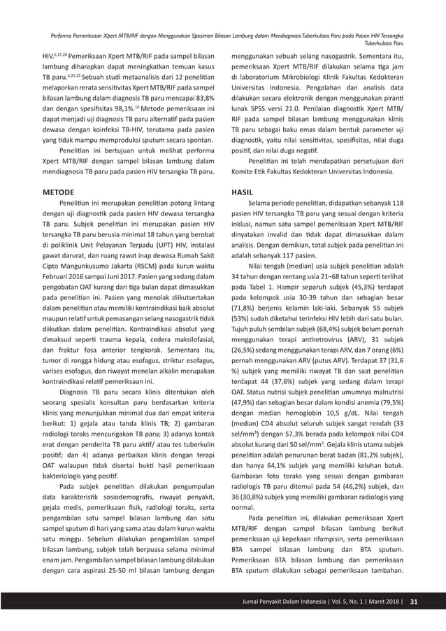 TEST CEPAT MICROBIOLOGI TCM TUBERCULOSIS | PDF
