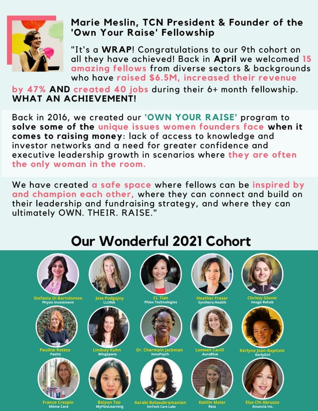 TCN 2021 Fellowship Impact Report | PDF