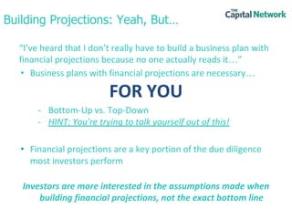 Calculate Financial Projections for Investment Presentations | PDF