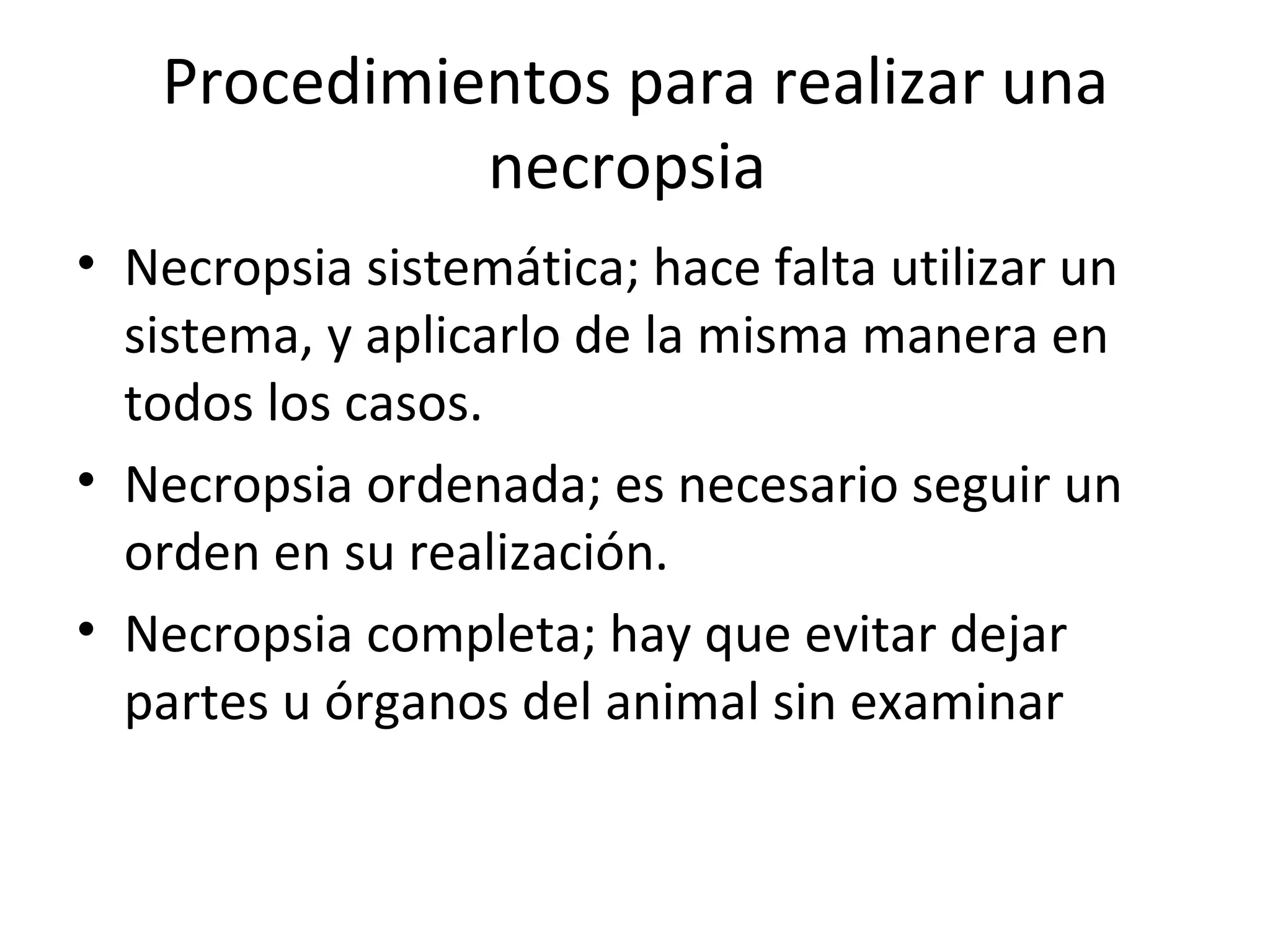 Técnica de necropsia en los porcinos | PPT | Bone and Joint Conditions ...