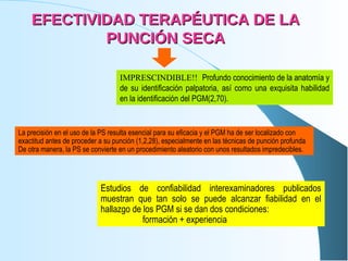 Técnica de punción seca | PPT