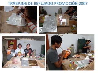 Técnica de repujado | PPTX