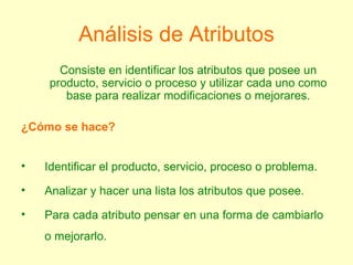 Técnicas para Generar Ideas | PPT