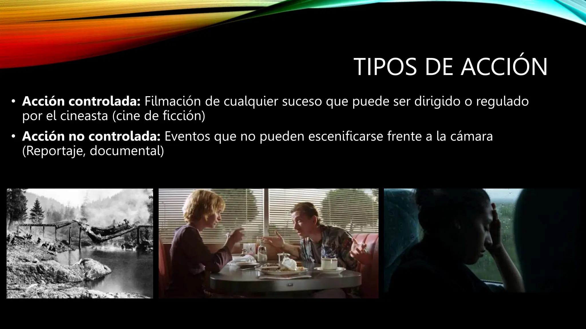 Técnicas de filmación para cine. Master shot y toma triple | PPTX