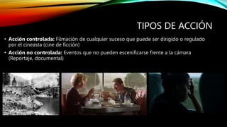 Técnicas de filmación para cine. Master shot y toma triple | PPTX