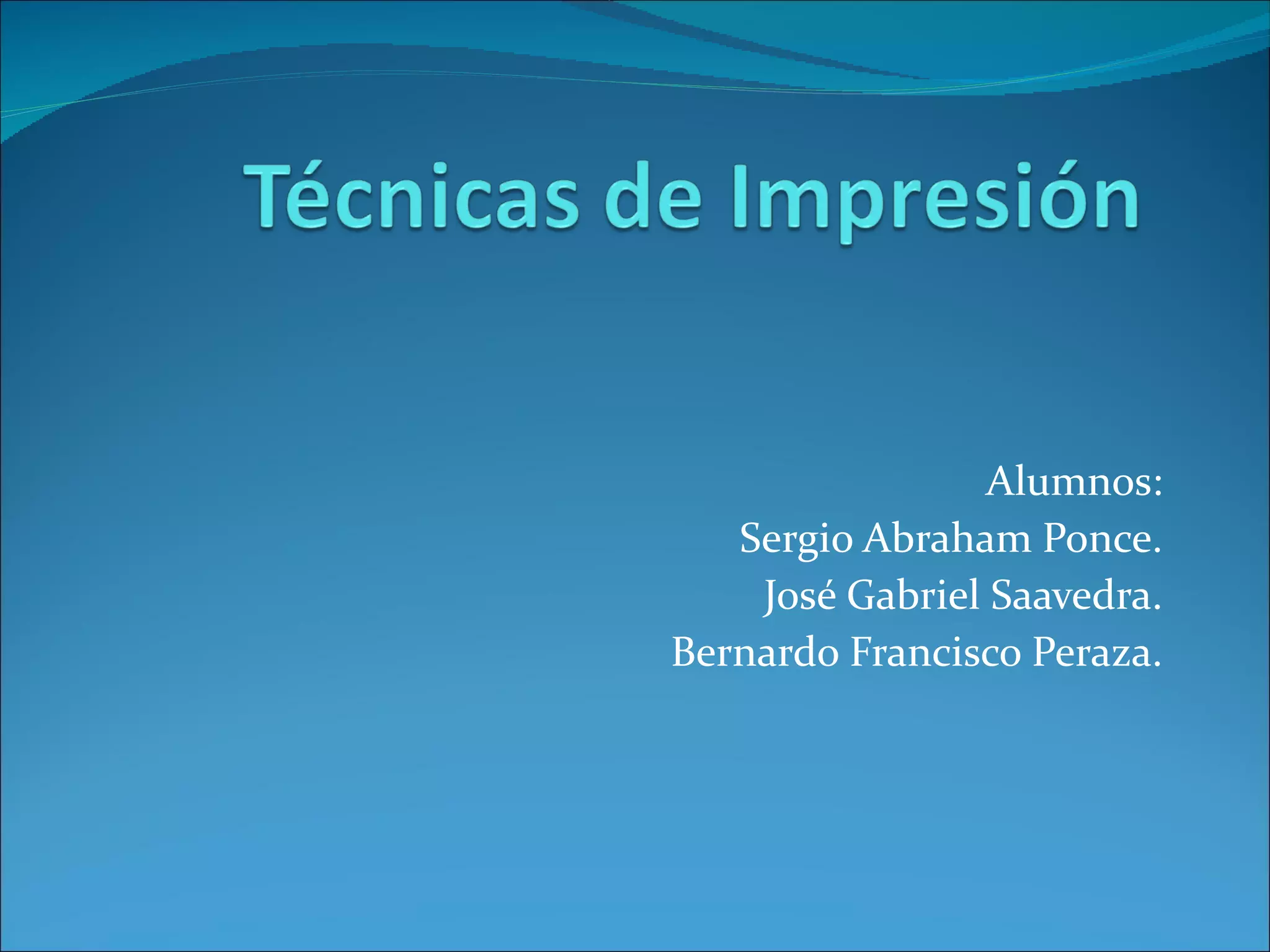 Técnicas de impresion lineatura | PPT