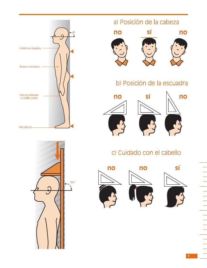 Técnicas De Medición Para La Toma De Peso Y Estatura
