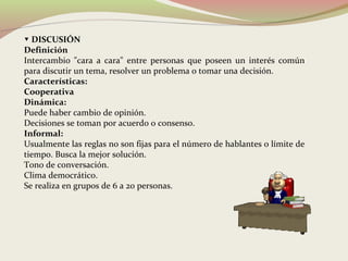 Técnicas de participación oral | PPT