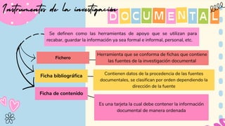Técnicas e instrumentos de la investigación documental.pdf