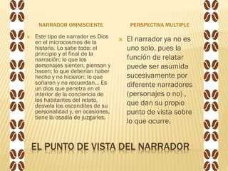 Técnicas narrativas | PPTX