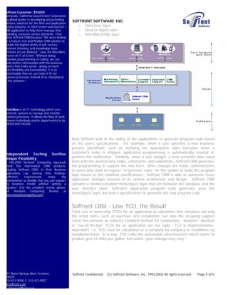 Flexibility - The secrets to a low CRM TCO | PDF
