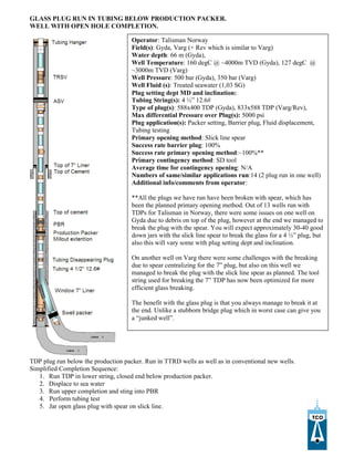 Tco Completion Examples 20100907 | PDF | Track and Field | Sports
