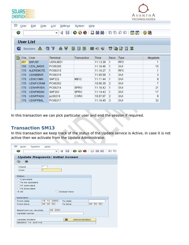 T codes sap-basis-training | PDF