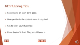 Understanding the GED 2014 | PPTX