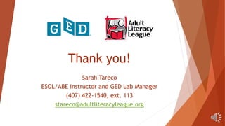 Understanding the GED 2014 | PPTX