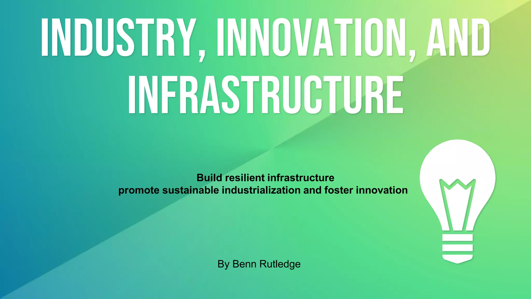 Tcom 220 industry innovation and infrastructure | PPTX