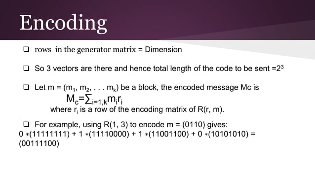 T Com Presentation Error Correcting Code Pptx Programming